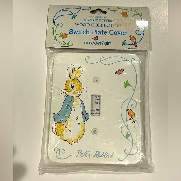 eden gift | Accents | Beatrix Potter Wood Collection Peter Rabbit Light ...